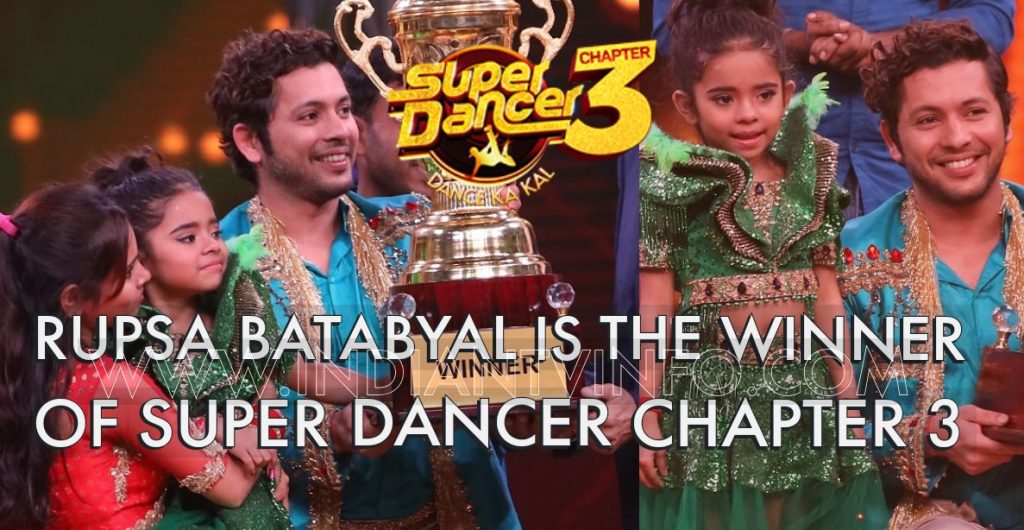 Super Dancer Chapter 3 Premieres 29th December At 8.00 P.M